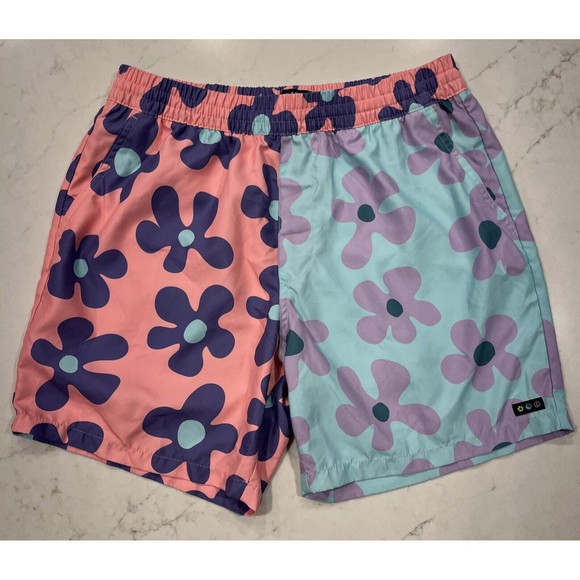 A-Lab | Shorts | Alab Bum Mens Large Split Pink Blue Purple Board ...